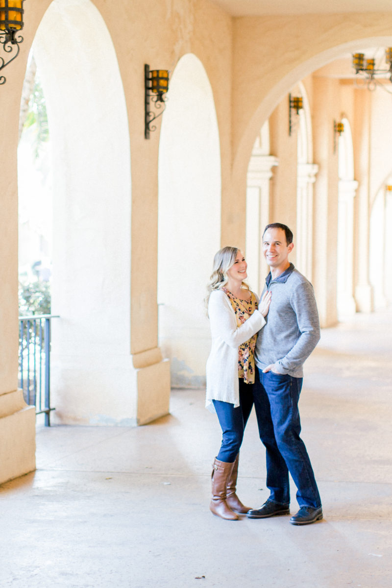 Aaron + Jean | Balboa Park Engagement – Jade Maria Photography