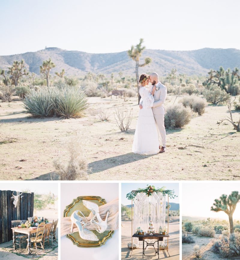 Joshua Tree Boho Wedding Inspiration – Jade Maria Photography